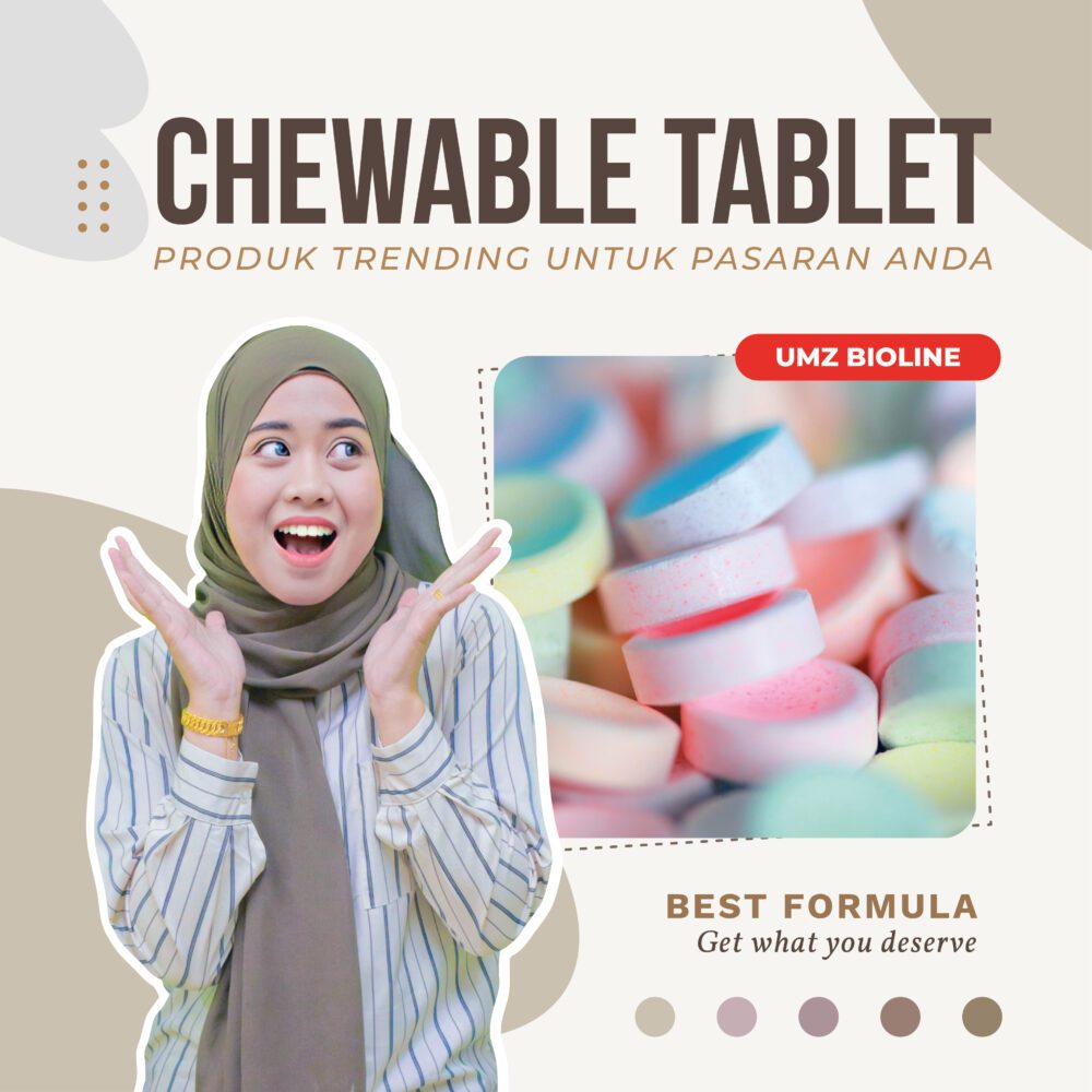 Chewable Tablet: Produk Trending untuk Pasaran Anda